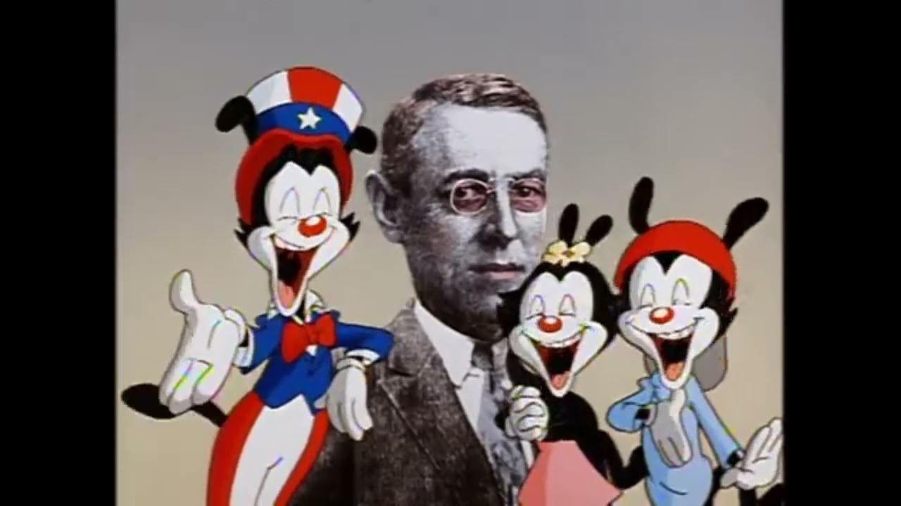 Animaniacs Presidents Song but watch till the end - YouTube