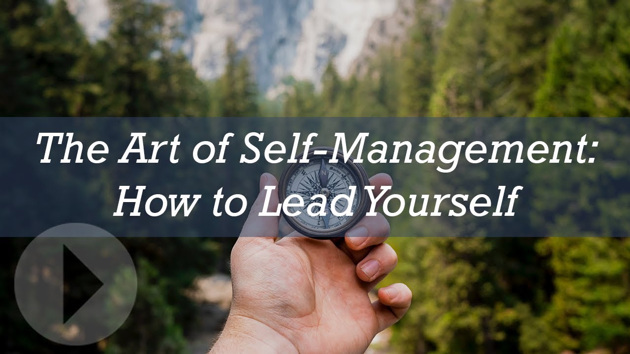 The Art Of Self Management How To Lead Yourself Evi Rodemann Youtube