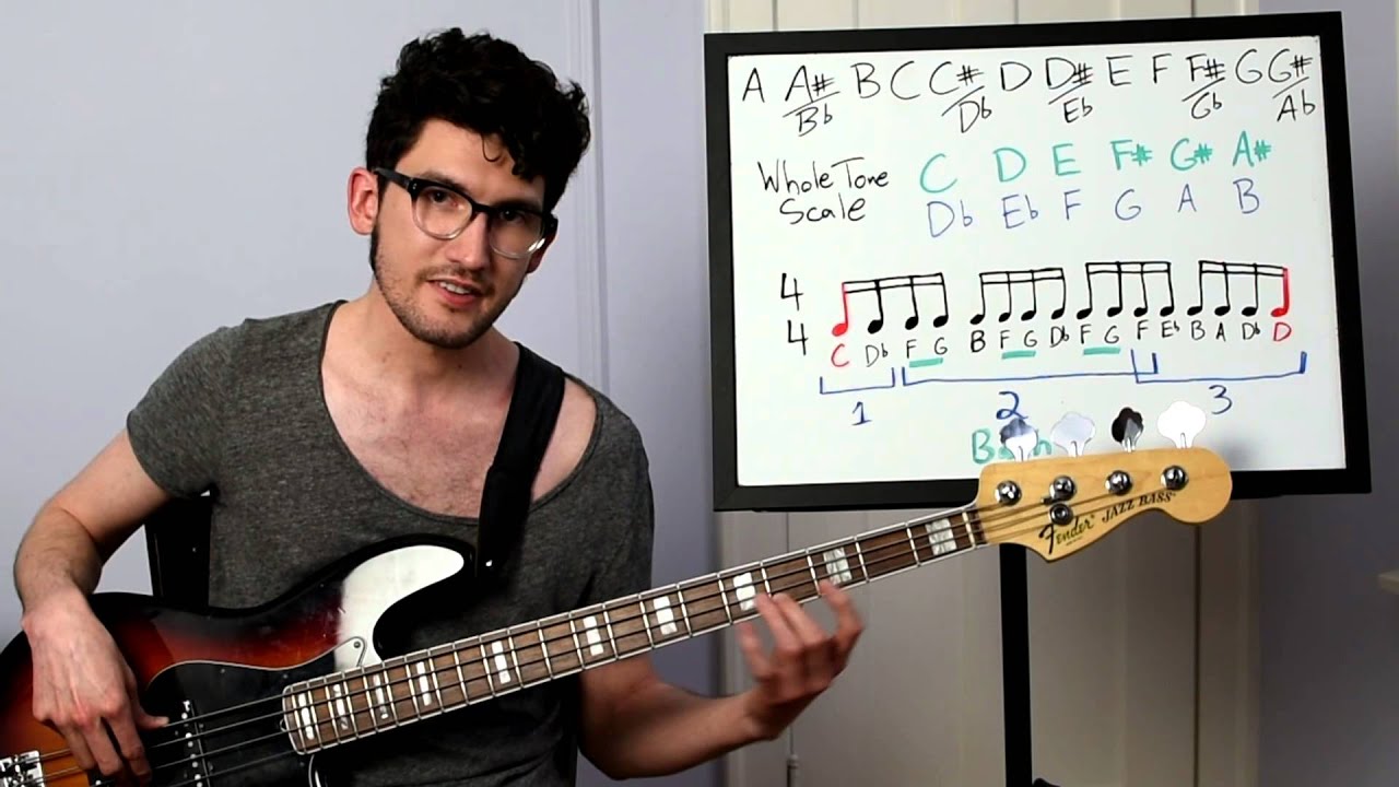 KILLER METAL BASS RIFF – Playing Melodically with the Whole Tone Scale ...