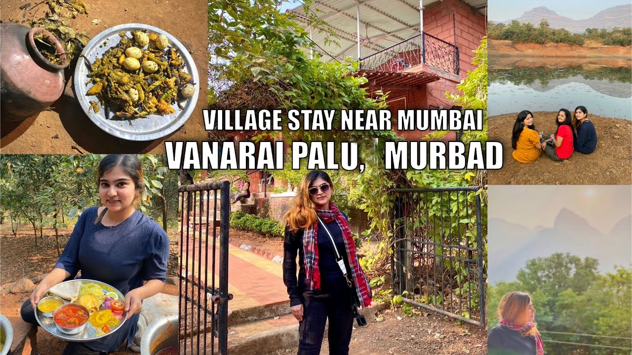 Village Stay Near Mumbai @vanaraipalu8044 In Murbad| Eating Popti ...