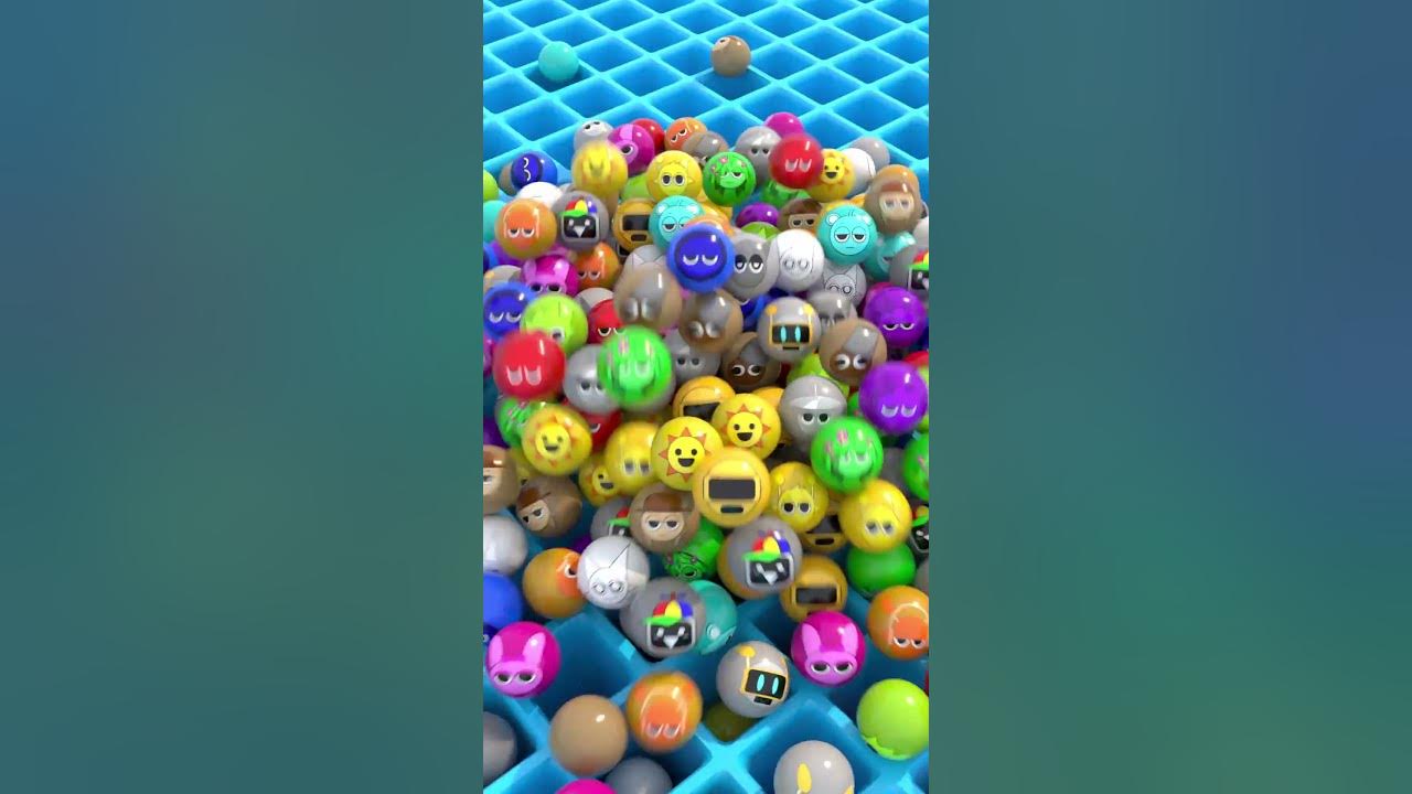 Sprunki Face Ball Falling 21 - YouTube