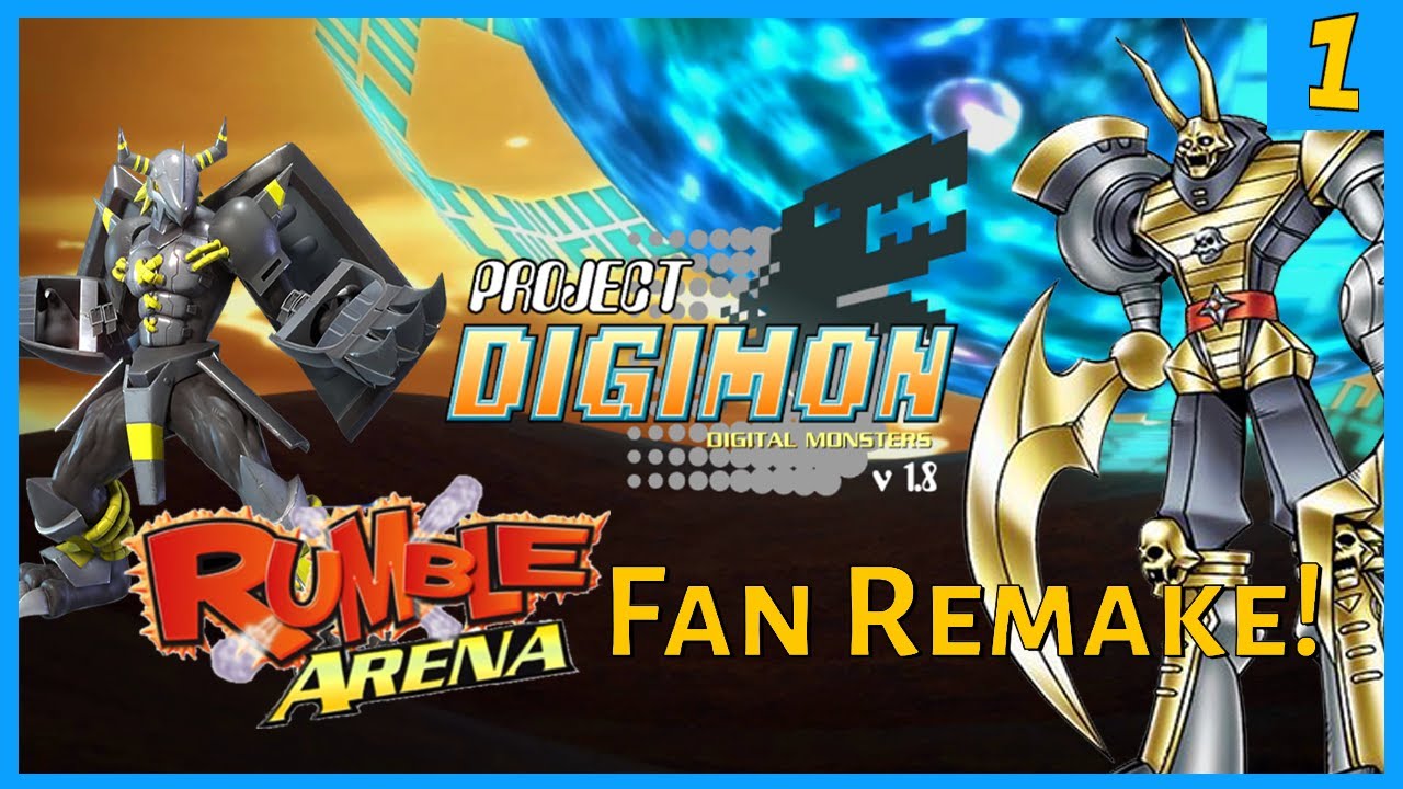 Digimon Rumble Arena Fan Remake! Project Digimon! - YouTube
