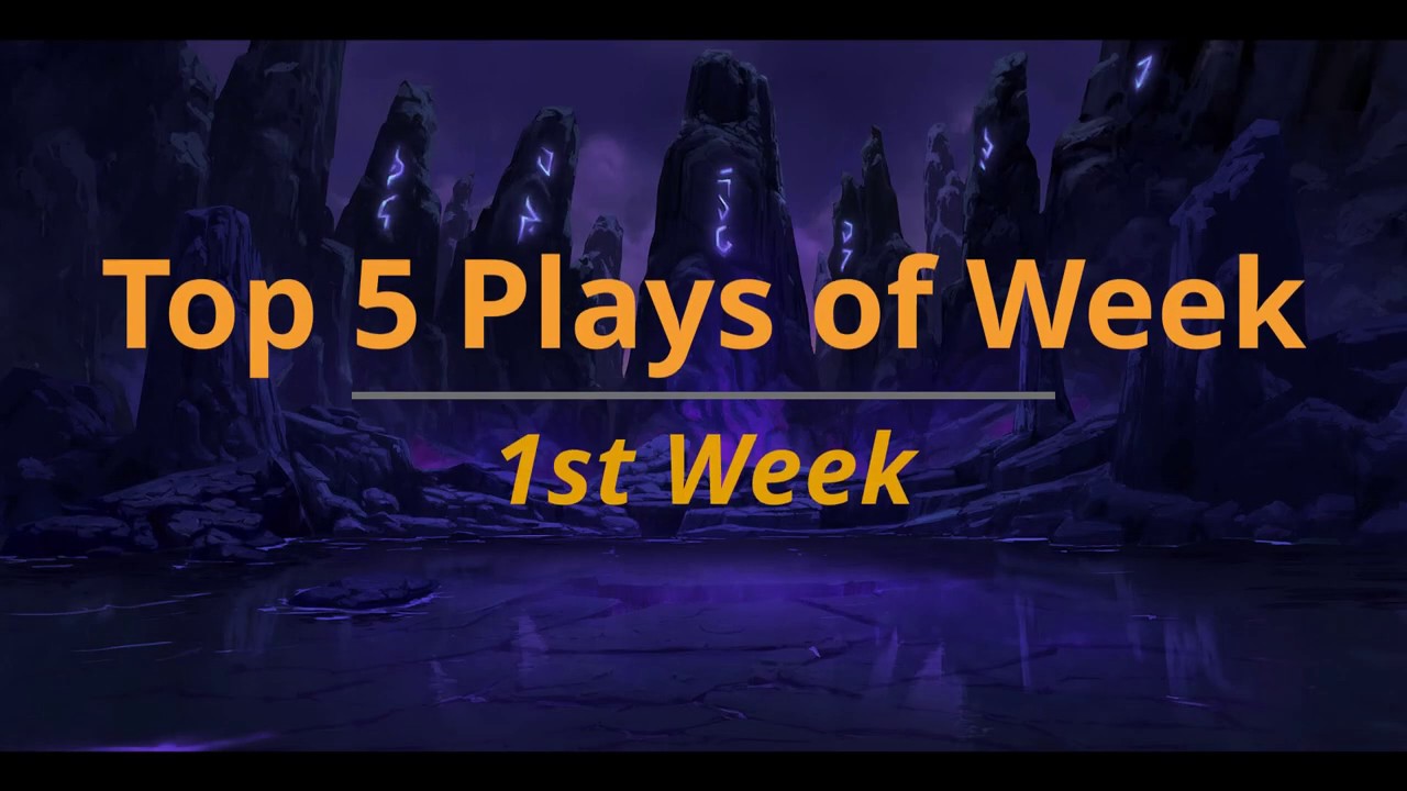 League of Legends | Top 5 Plays of The Week Turkey 1st Week - YouTube