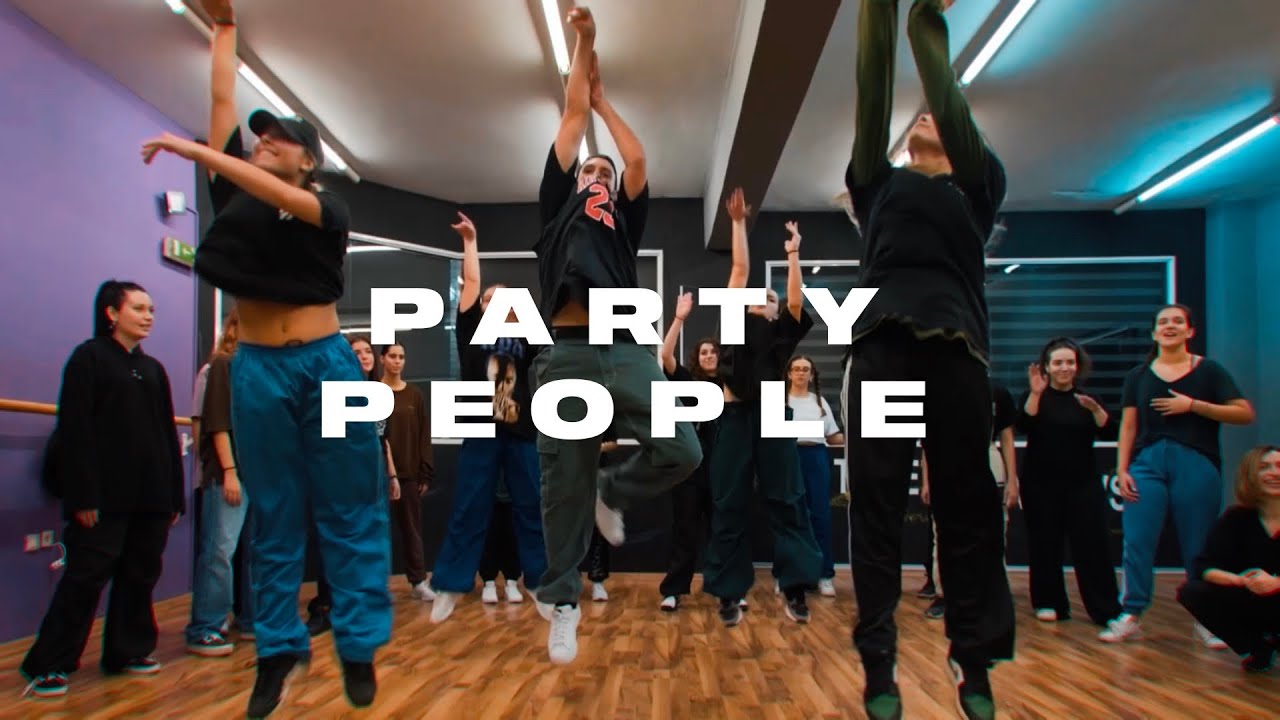 Party People | Dwave Choreography | Street Shadows Dance School - YouTube