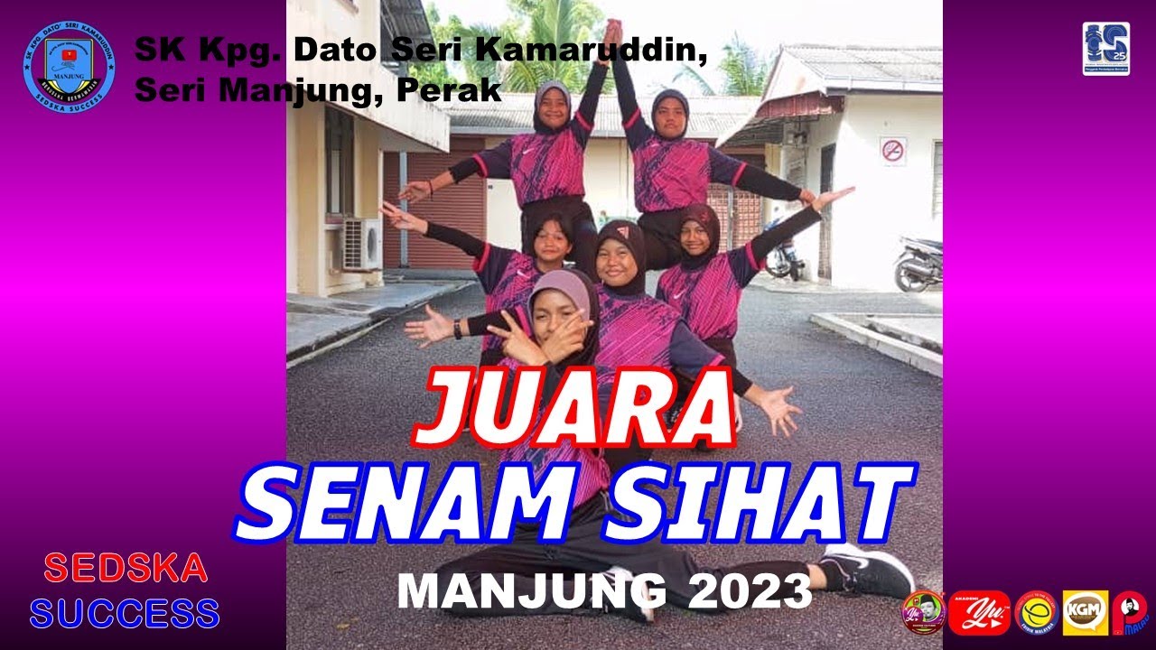 JOHAN PERTANDINGAN SENAM SIHAT KELAB DOKTOR MUDA DAERAH MANJUNG - YouTube