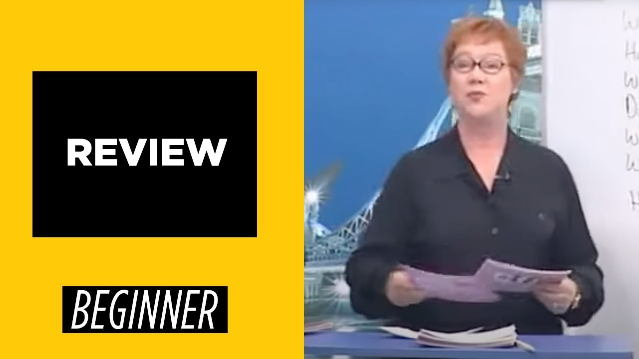 Beginner Level - Review | English For You - YouTube
