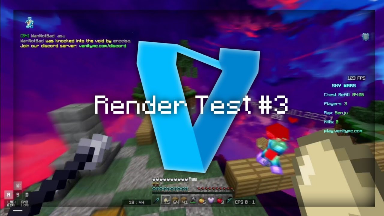 Render Test #3 (4K Upscaled) - Venity Network Skywars - YouTube