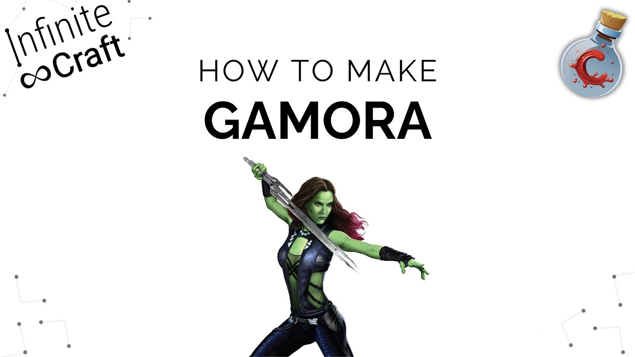 How to make Gamora in Infinite Craft? - YouTube