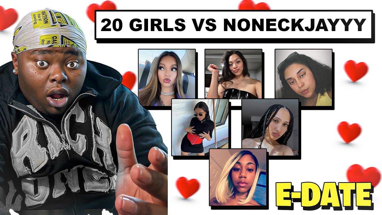 20 WOMAN VS 1 COMEDIAN: NONECKJAYY | E-Date - YouTube