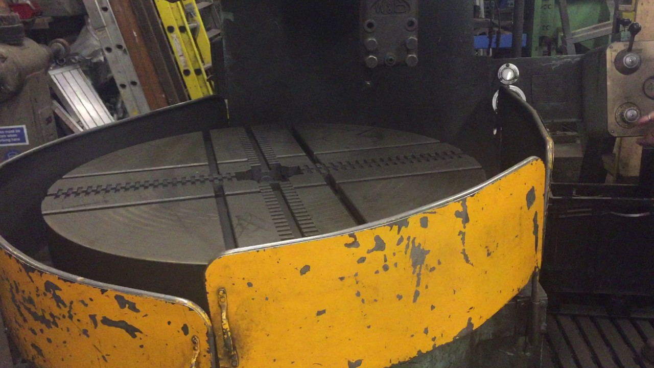 Webster & Bennett 48", 100RPM Spindle, 2 Axis Digital Readout Anilam ...