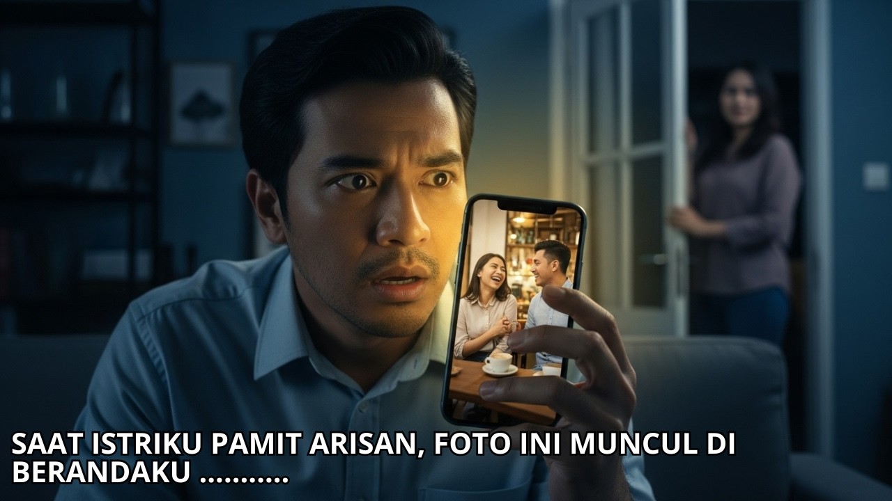 SAAT ISTRIKU PAMIT ARISAN, FOTO INI MUNCUL DI BERANDAKU - YouTube