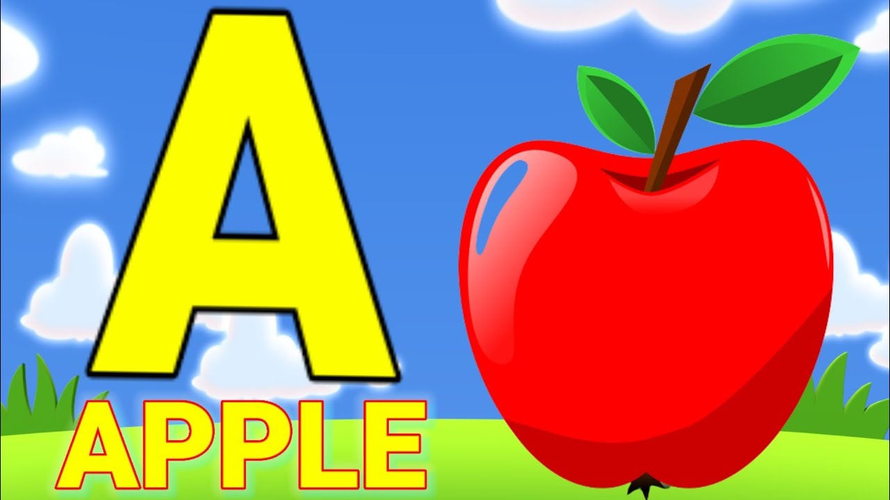 A for apple | अ बाट अनार | abcd | phonics song | a for apple b for ball ...