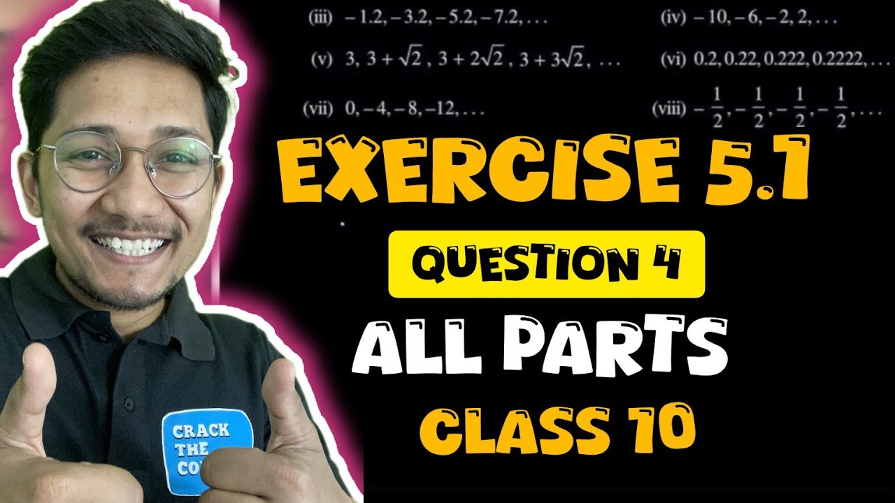 Class 10 AP | Exercise 5.1 | Q4 All Parts - YouTube