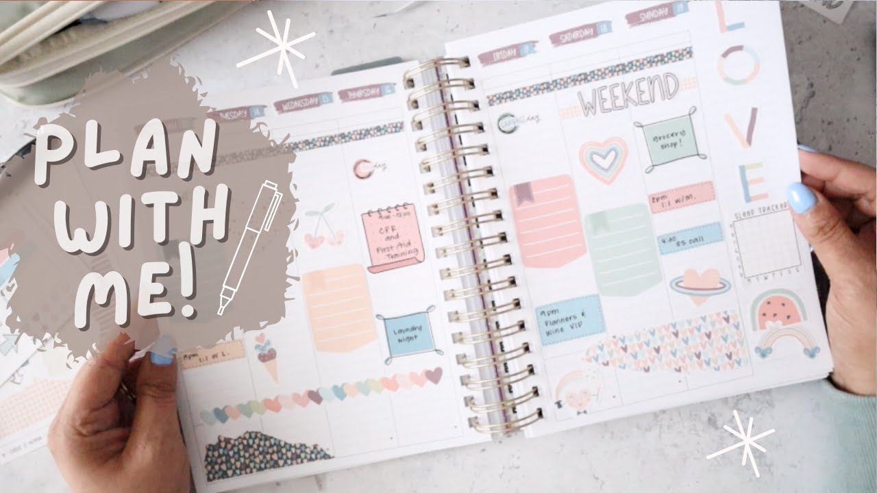 PLAN WITH ME! - YouTube