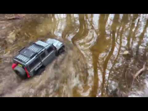 Trx-4 Water Ride - YouTube