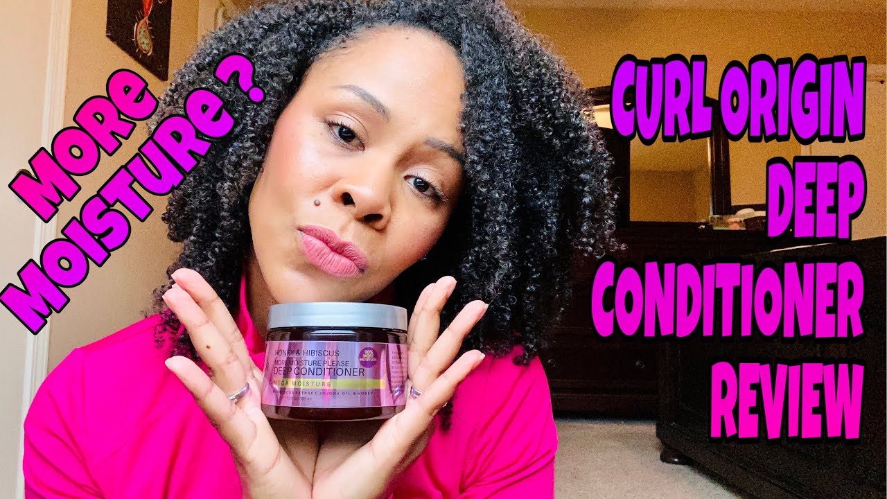 Curl Origin Honey & Hibiscus More Moisture Please Deep Conditioner ...