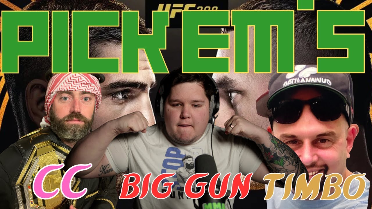 PICK EM'S UFC 308 W/ Timbo & CC - YouTube