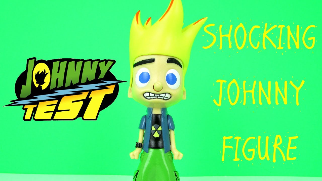 Johnny Test Collection: Electrifying Shock Johnny Figure Toy Review ...
