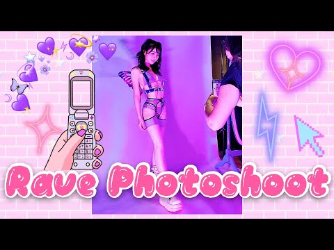 - Rave Model Photoshoot w/ @ravewonderland - ♡