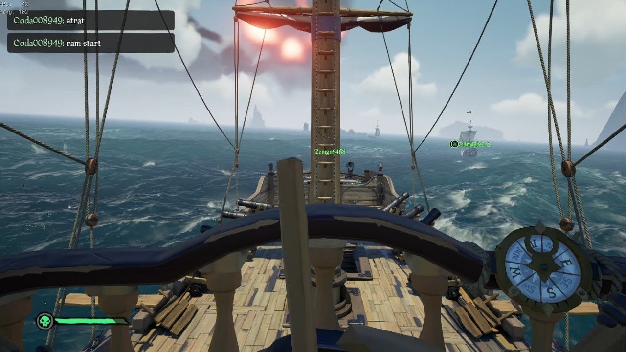 Epic Fortuna YOINK Gally Vs 3 sloops & Brig | SOT - YouTube