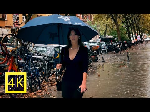 Rain in Berlin | Walking Tour through Kreuzberg and Neukölln in Berlin, Germany, 4K 60FPS