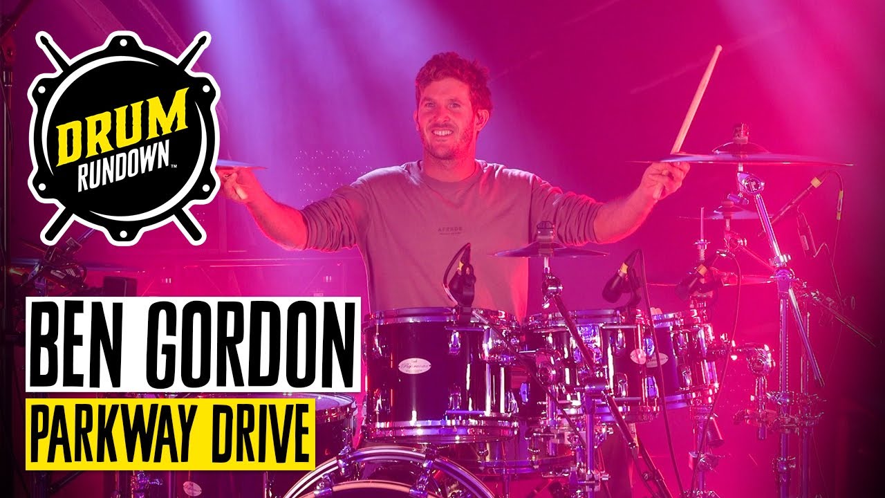 Parkway Drive's BEN GORDON | DRUM RUNDOWN - YouTube