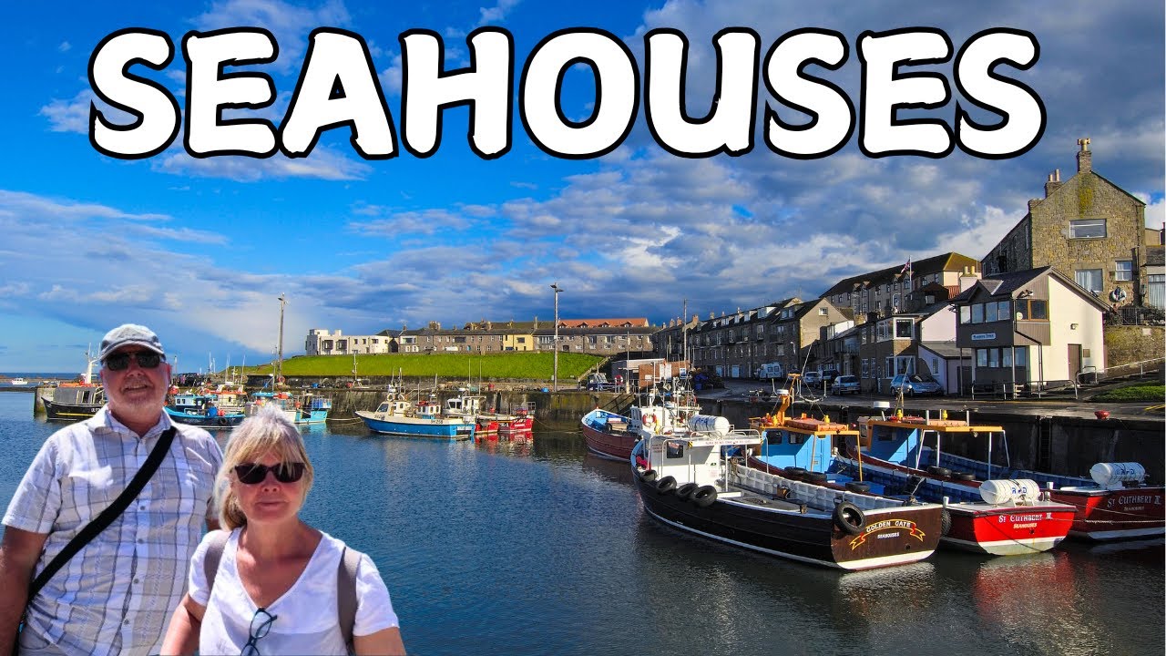 SEAHOUSES is a popular Seaside town In Northumberland! - YouTube