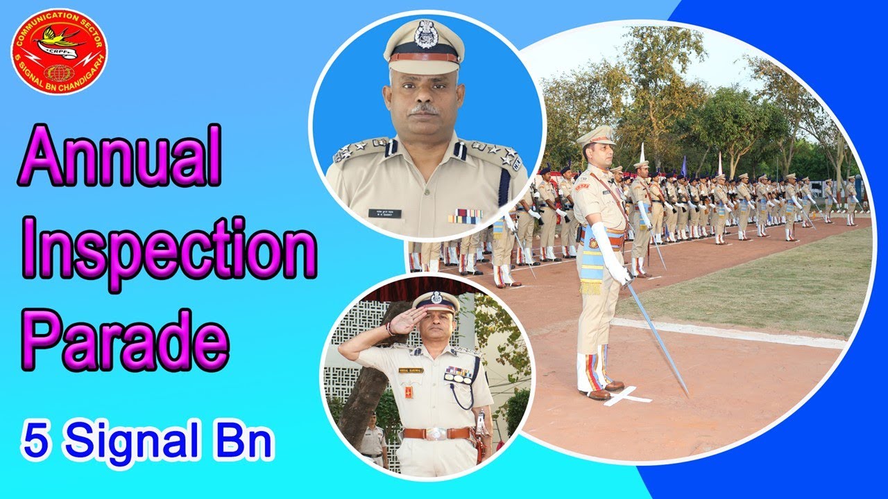 ANNUAL INSPECTION PARADE 5 SIGNAL BN - YouTube