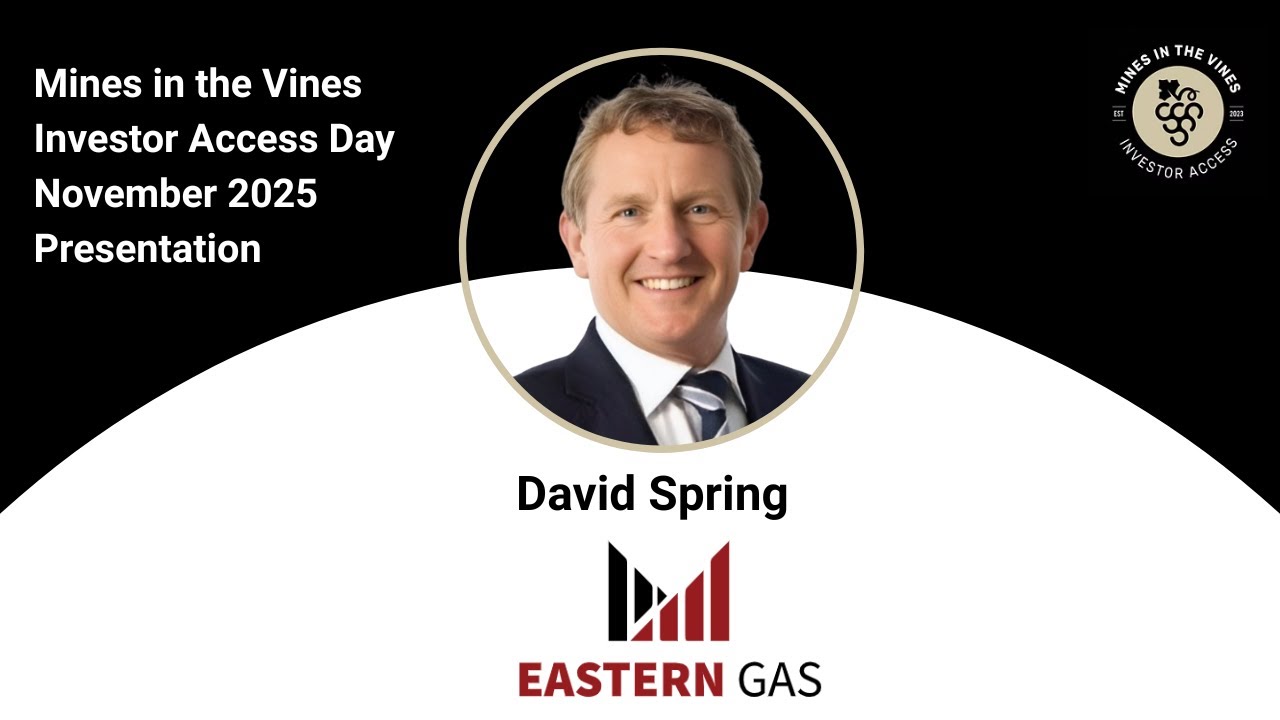 David Spring Eastern Gas (Pre-IPO) Company Presentation Mines in the ...