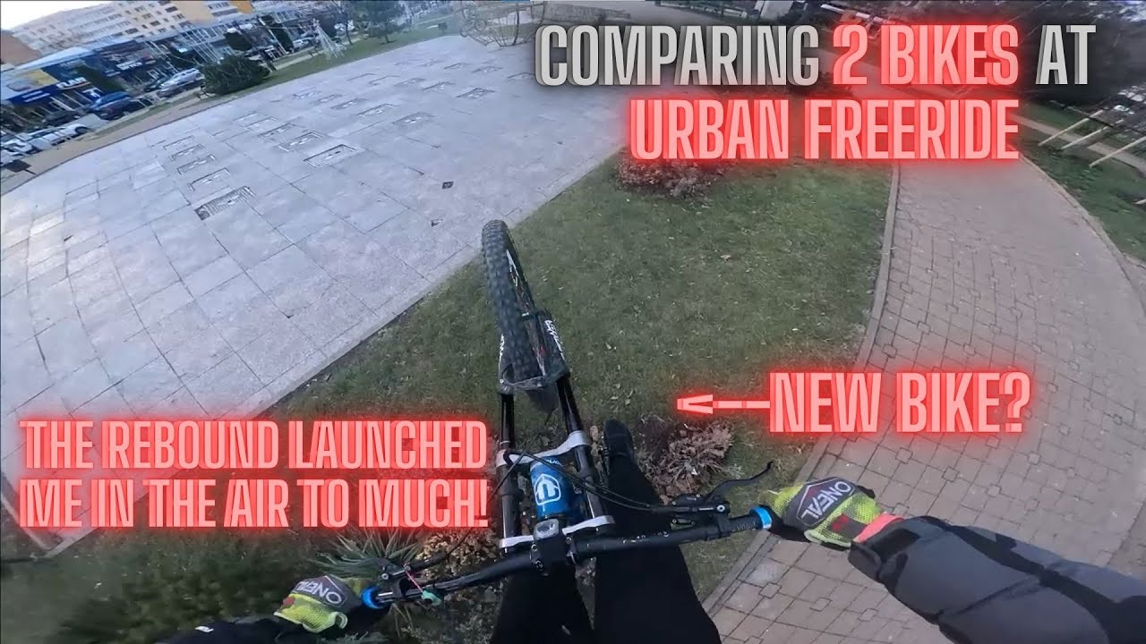 COMPARING 2 BIKES AT URBAN FREERIDE! [NEW BIKE?]BEST URBAN FREERIDE ...