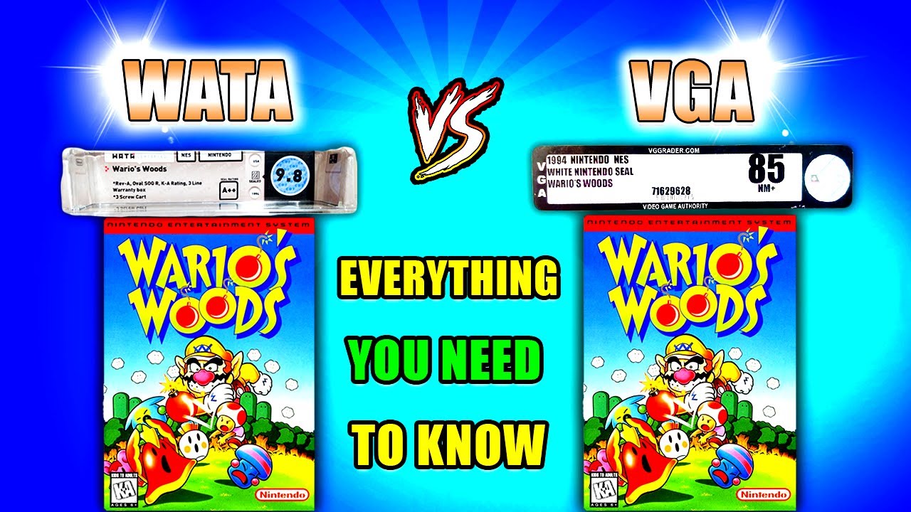 WATA vs VGA, Who Should YOU Grade With!? (In-Depth Guide) - YouTube