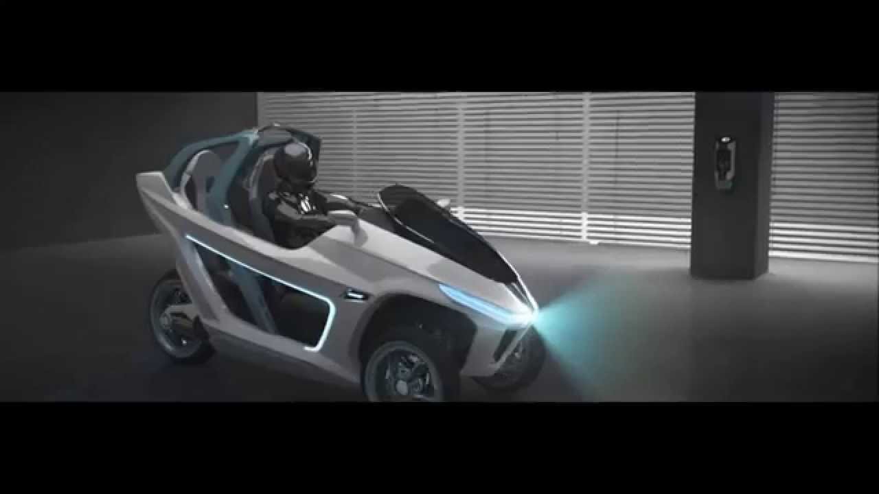 SYM EX3 Concept Scooter - YouTube