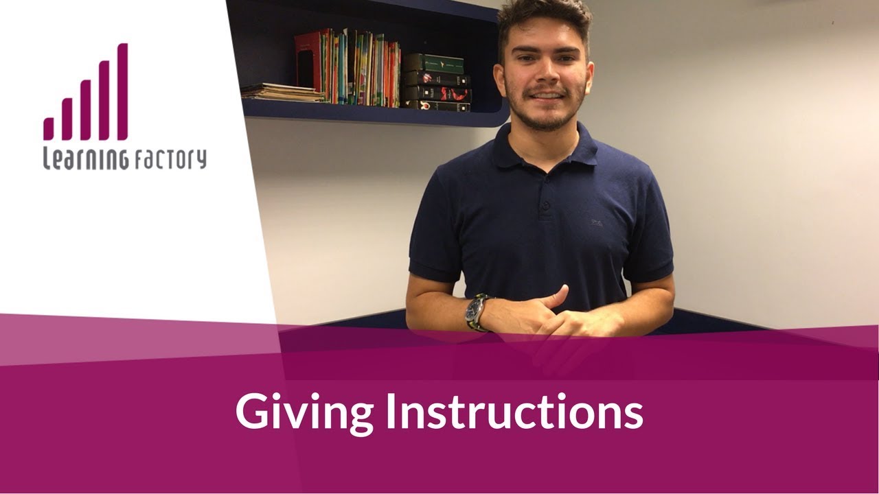 4 Top Tips for Giving Instructions in English - YouTube
