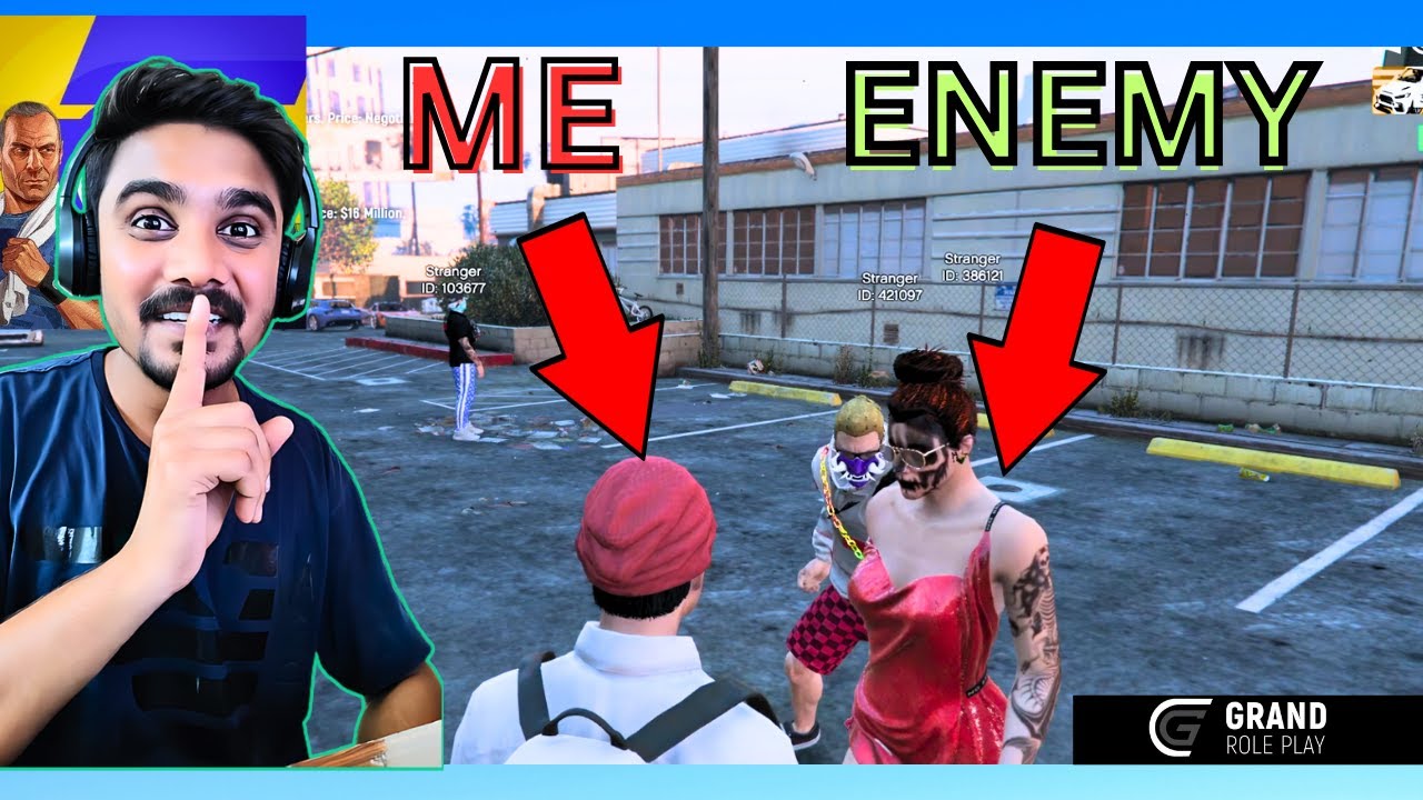 GRAND RP: I am Join My Friend New Family in GRAND ROLE PLAY #gta5 # ...