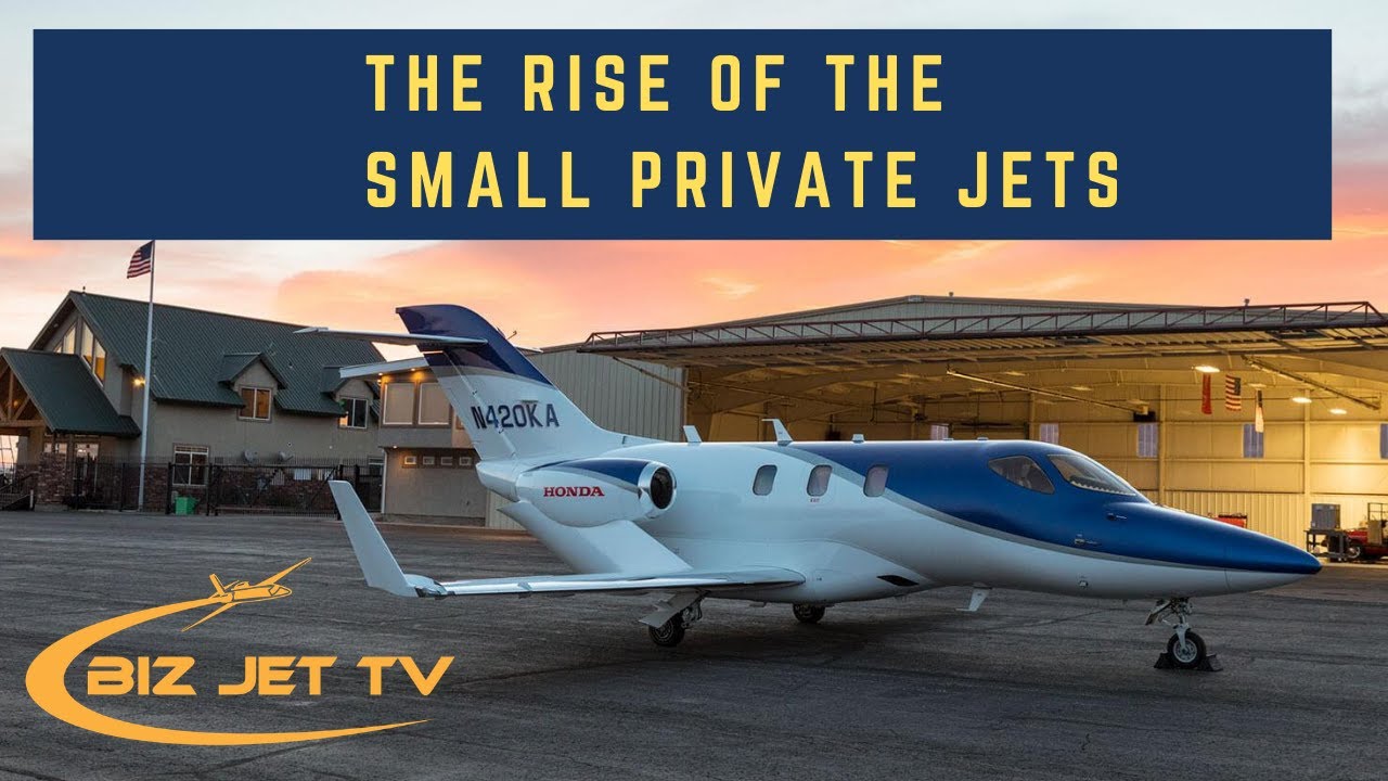 The Rise of the Small Private Jets - YouTube