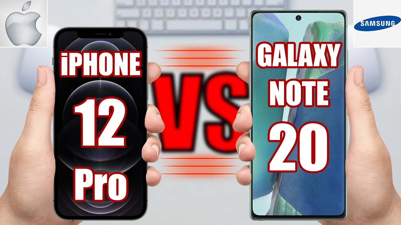 iPhone 12 Pro vs Samsung Galaxy Note 20 5G - YouTube