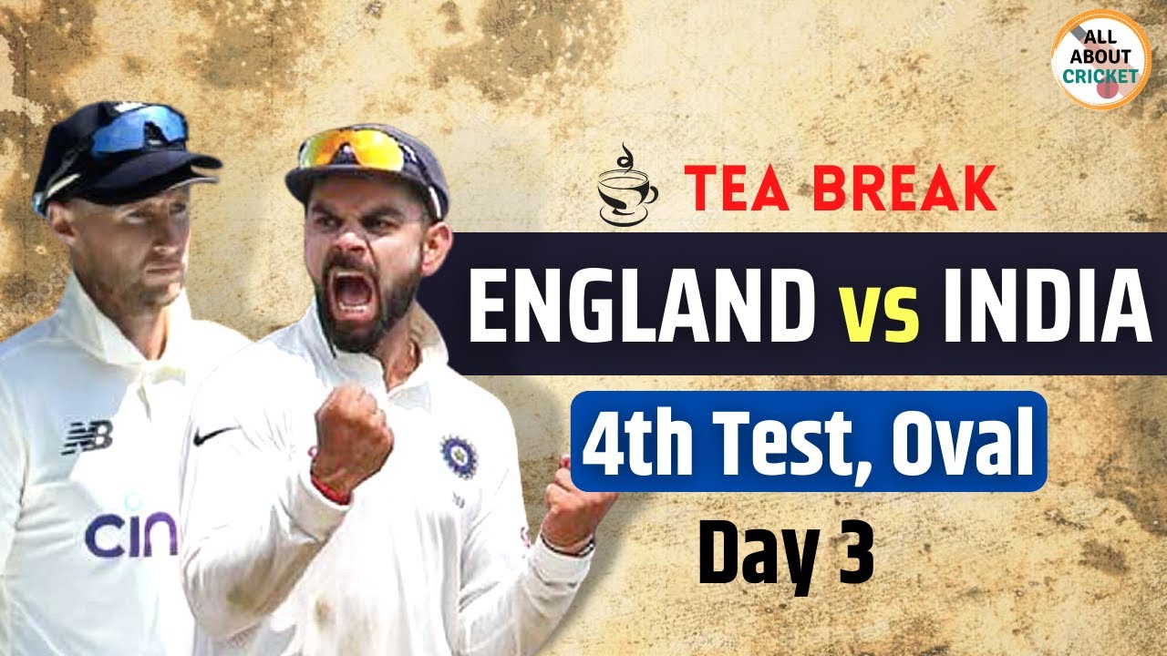 Indian Team Driving Seat पर | ENG vs IND 4th Test Oval, Day 3 Tea Break ...