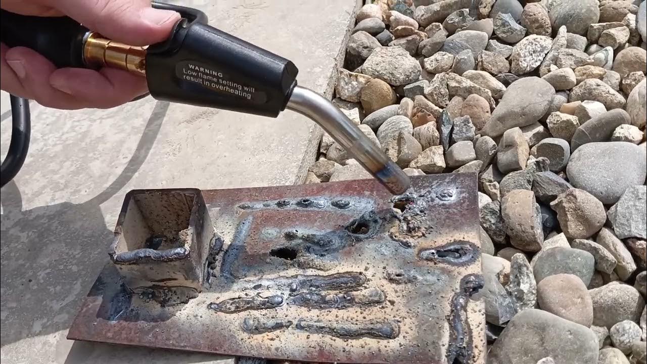 Тест баллона мапп газ - YouTube