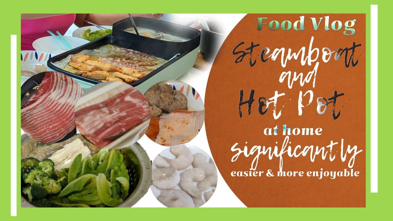 Easy DIY SteamBoat & Hot Pot at home!! || Yuesefen Thehang's - YouTube