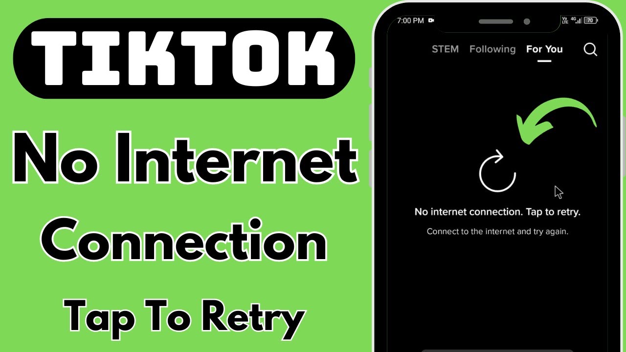 Fix: TikTok No Internet Connection Problem | TikTok Not Working No ...