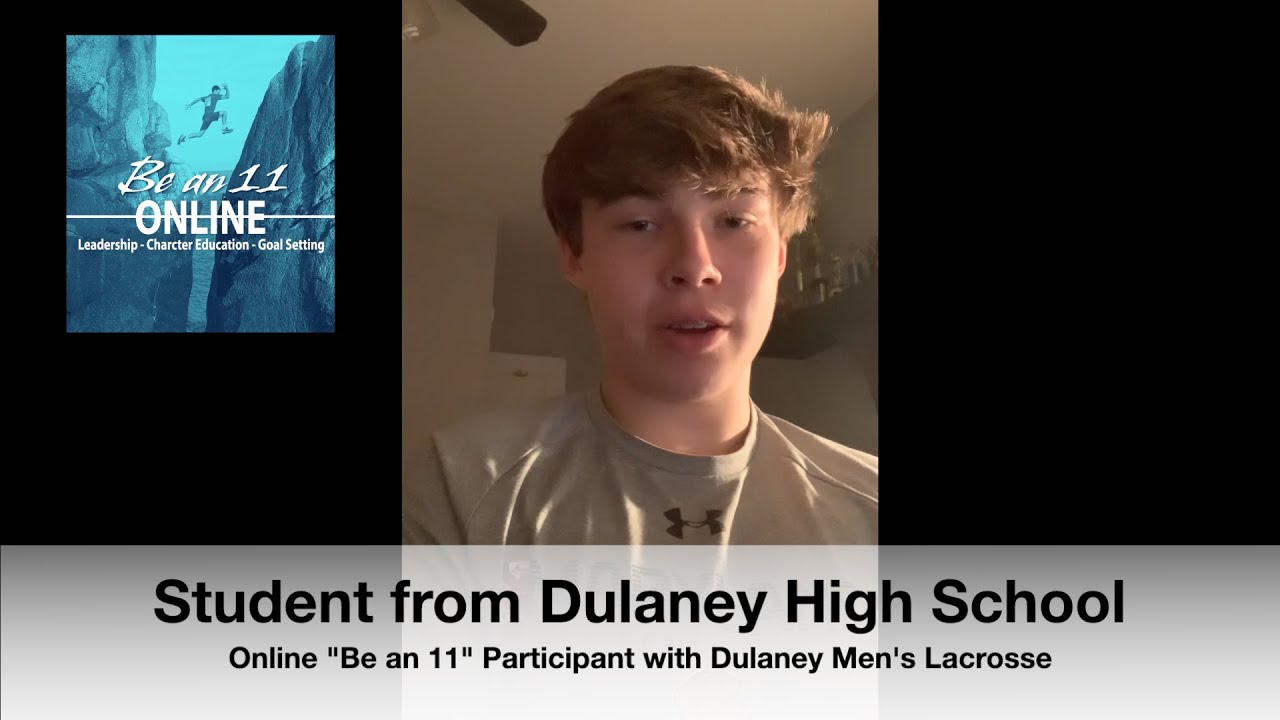 BFS "Be an 11" Online Course Testimonial from Liam Holman (Dulaney HS ...