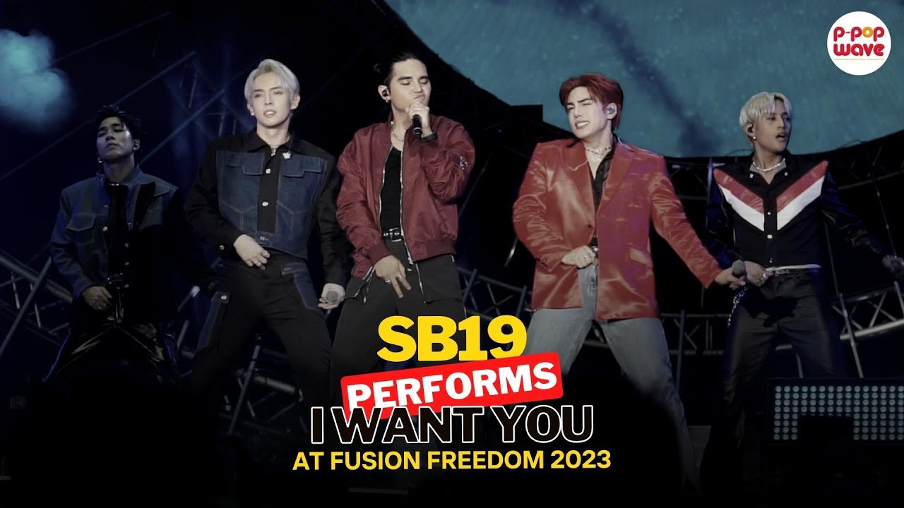 Fusion Freedom 2023 - SB19 'I Want You' Live Performance | November 11 ...