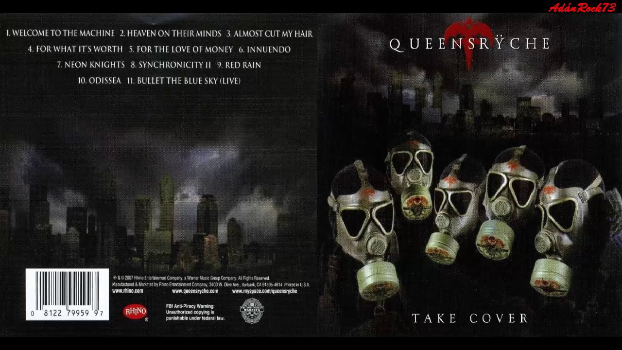 Queensrÿche - Welcome To The Machine (Take Cover, 2007) - YouTube