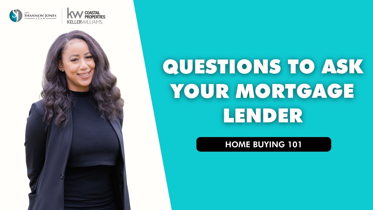 Home Buying 101: Questions to Ask Your Mortgage Lender - YouTube