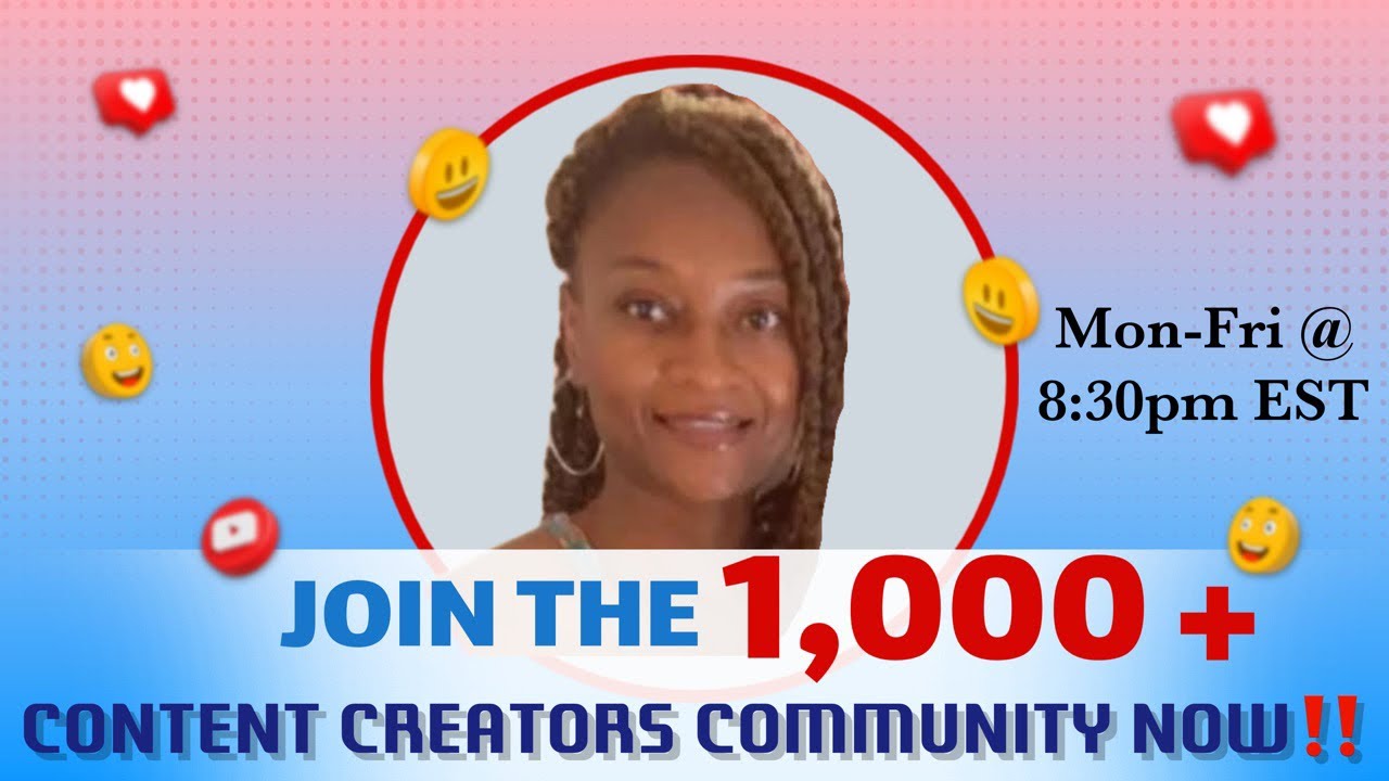 𝐇𝐨𝐰 𝐭𝐨 𝐬𝐭𝐚𝐫𝐭 𝐘𝐨𝐮𝐓𝐮𝐛𝐞 |1,000 + New Content Creators Community - YouTube