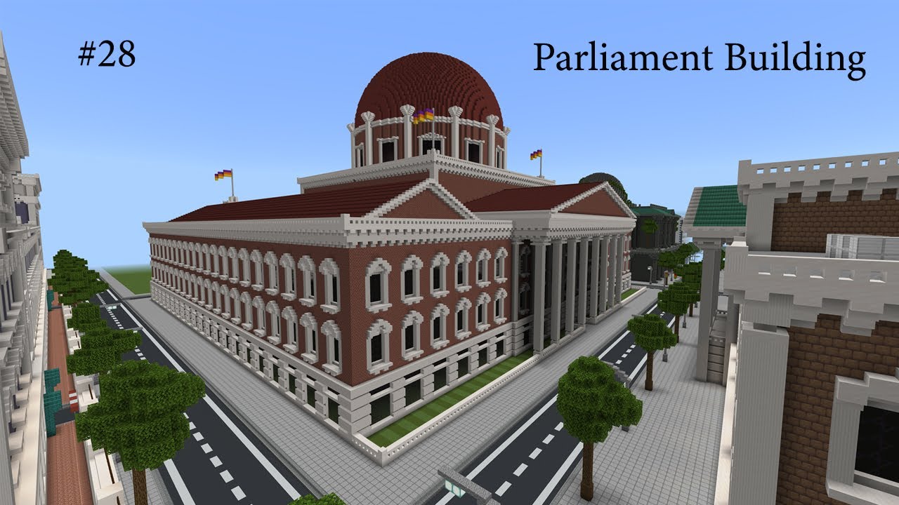Let's Build A City: Ep 28: Parliament Building | Minecraft Time-lapse ...