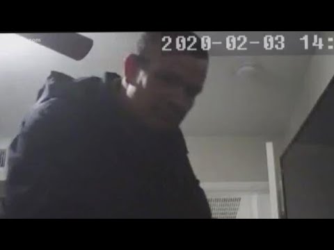 Woman catches maintenance worker sniffing her underwear - YouTube