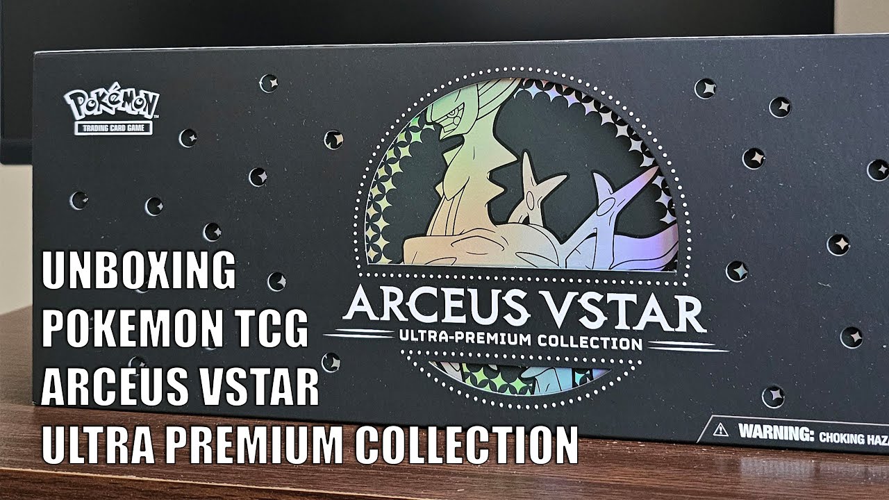 UNBOXING the POKEMON TCG ARCEUS ULTRA PREMIUM COLLECTION! - YouTube