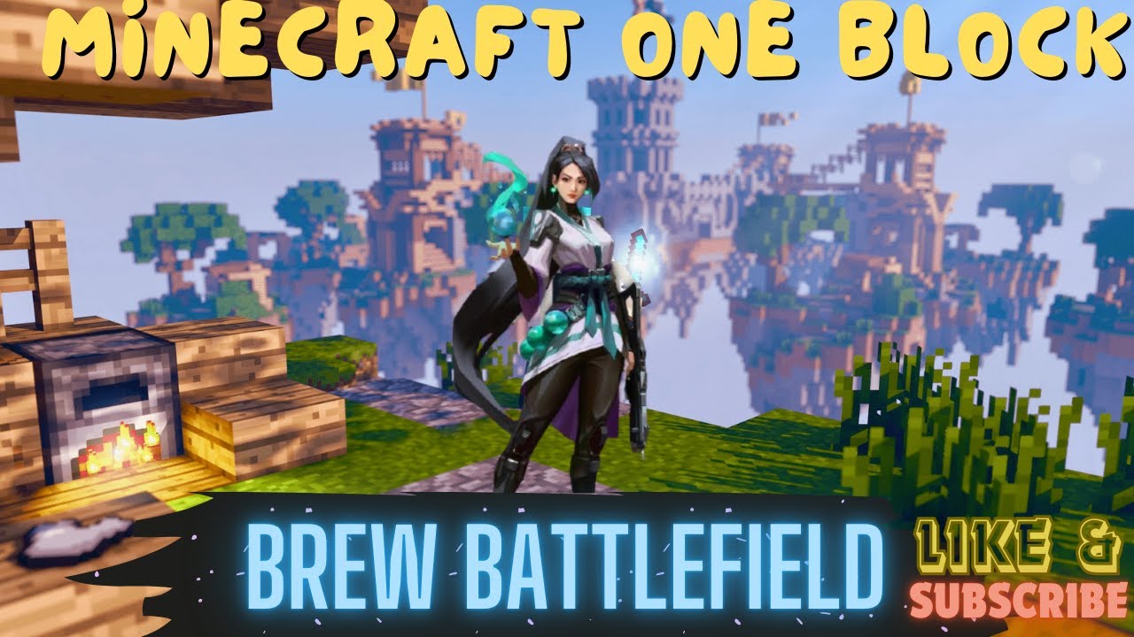 ONE BLOCK BUILDS & VALORANT THRILLS: CRAFT & SHOOT! 🛠️🔫" 🎉🍉🛠️ - YouTube