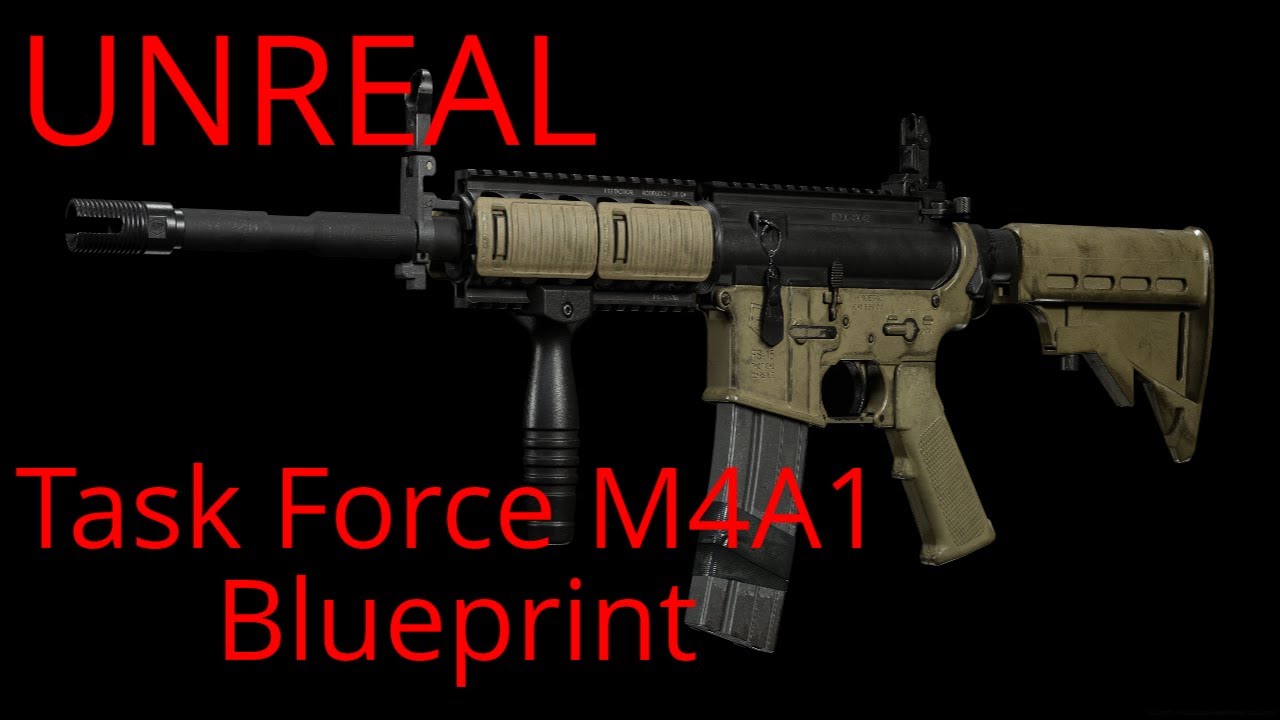 Task Force M4A1 Blueprint is UNREAL! (Gun Review) - YouTube